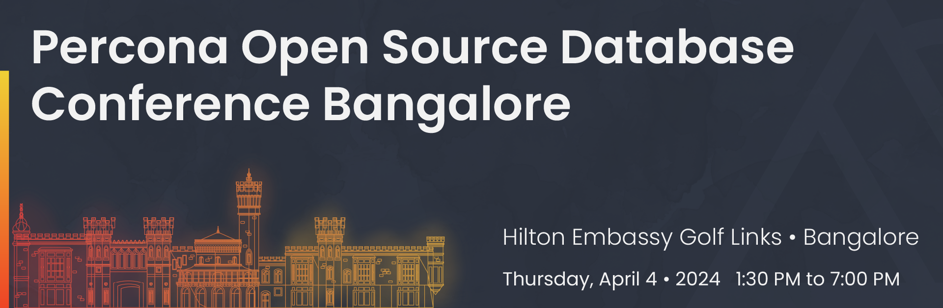 Percona Open Soure Database Conference -Bangalore Percona Open Soure Database Conference -Bangalore